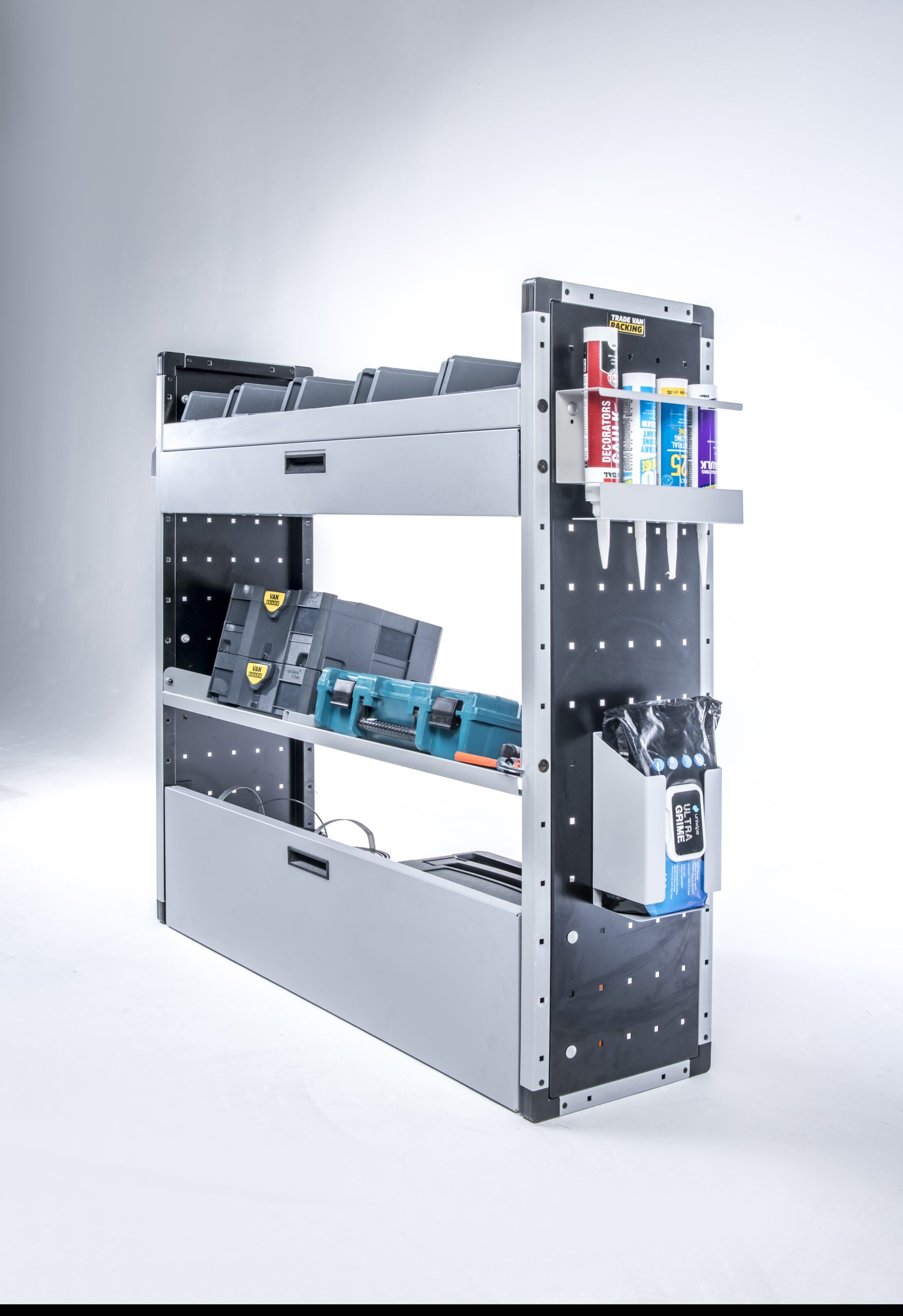 Racking, Shelving, Drawers and Tool holders for your Trade Van ...